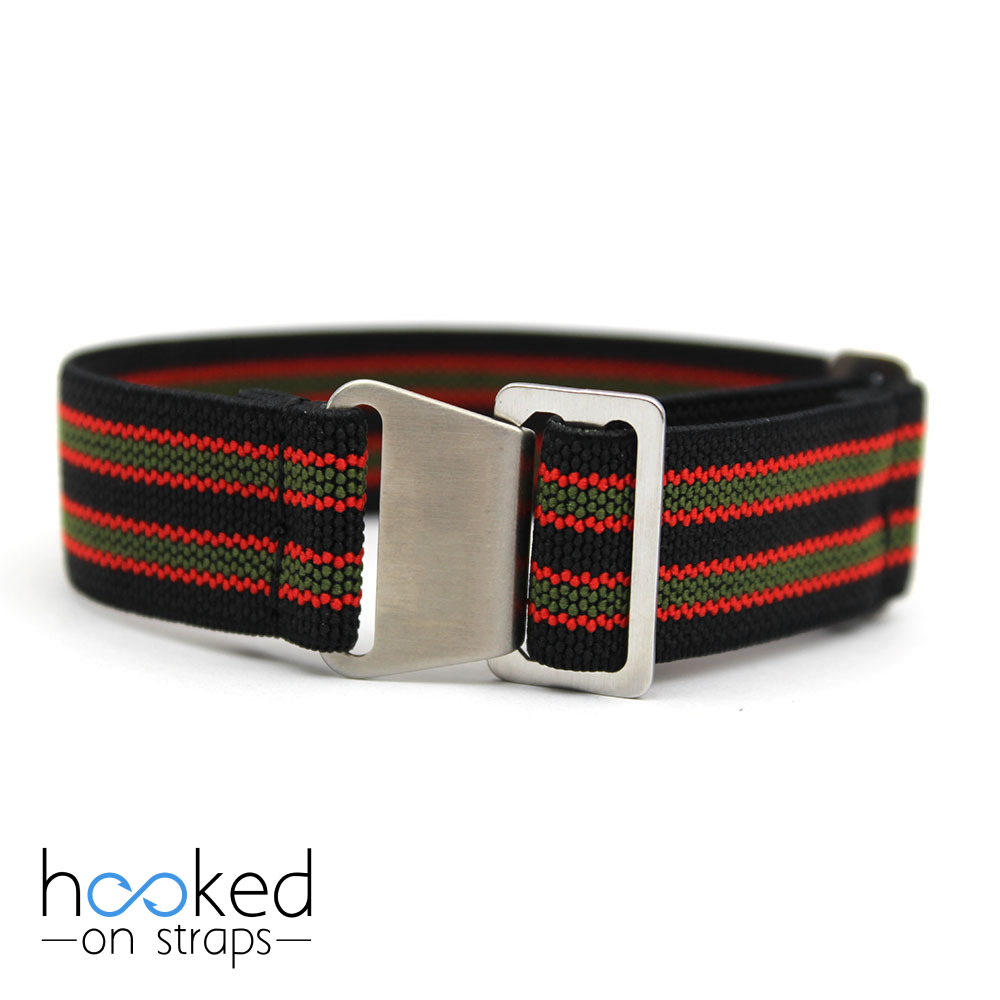 Elastic Nato / Paratrooper Watch Strap - Vintage | Shop Online | Hooked ...